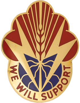 100th Supply Services Unit Crest - Military Depot