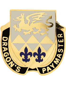 107th Finance Battalion Unit Crest - Military Depot
