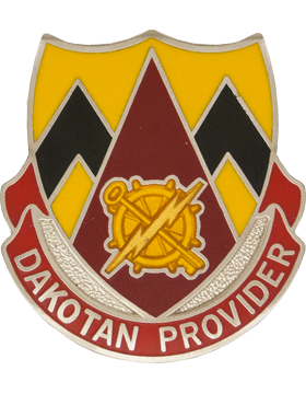 139th Support Battalion South Dakota National Guard Unit Crest ...
