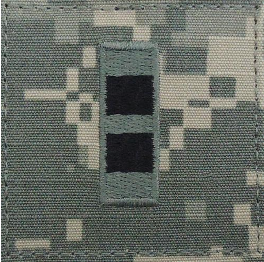 ARMY EMBROIDERED ACU RANK INSIGNIA: WARRANT OFFICER 2 - Military Depot
