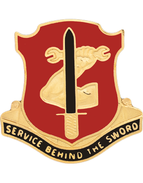 185th Maintenance Battalion Unit Crest - Military Depot