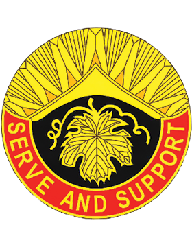 389th Support Battalion United States Army Unit Crest - Military Depot