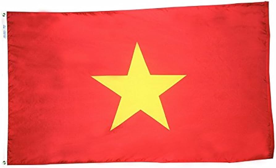 Vietnam Nylon Weather Resistant Flag - 3'x5' - Military Depot