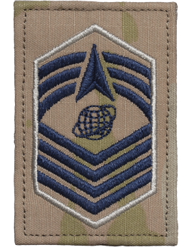 Space Force Chief Master Sergeant OCP Velcro Rank - Military Depot
