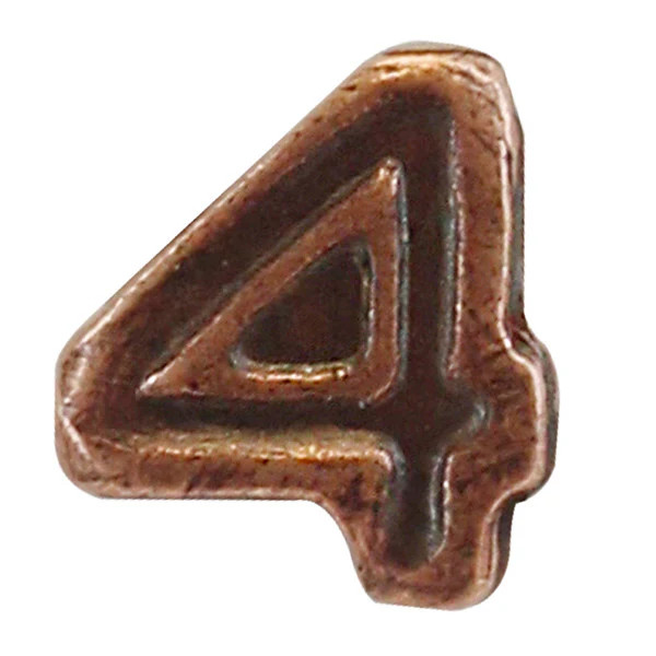 Bronze Numeral 4 Device - Military Depot