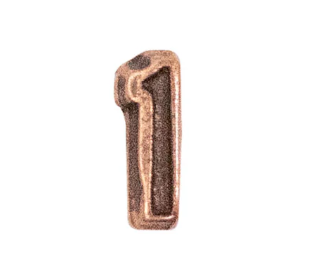 Bronze Numeral 1 Device - Military Depot