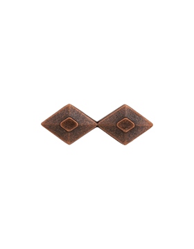 3/16" Bronze Double Diamond Device - Military Depot