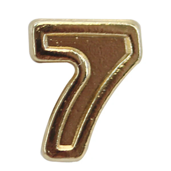Gold Numeral 7 Device - Military Depot