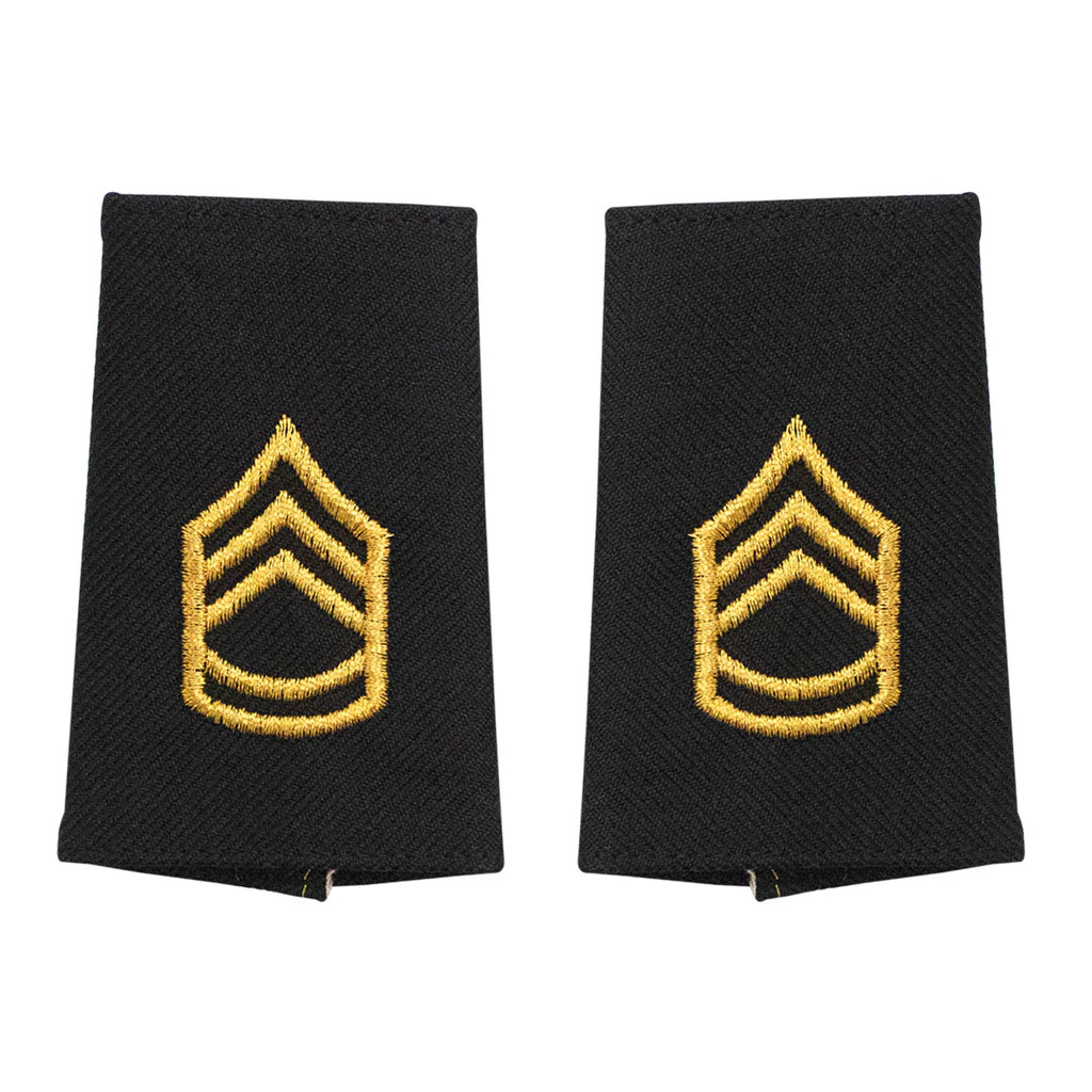 U.S. Army Sergeant First Class Dress Blue Soft Shoulder Board - For ...