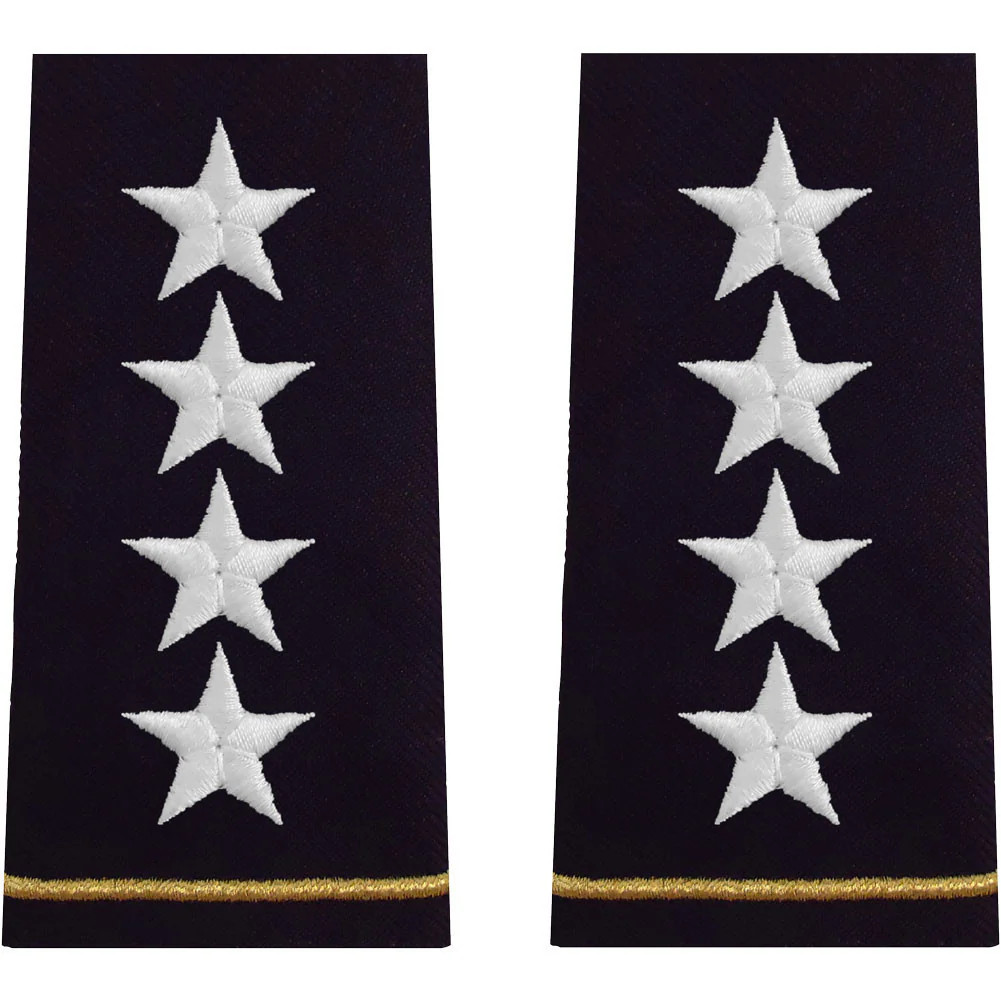 U.S. Army General Dress Blue Soft Shoulder Board - For Male Uniforms ...