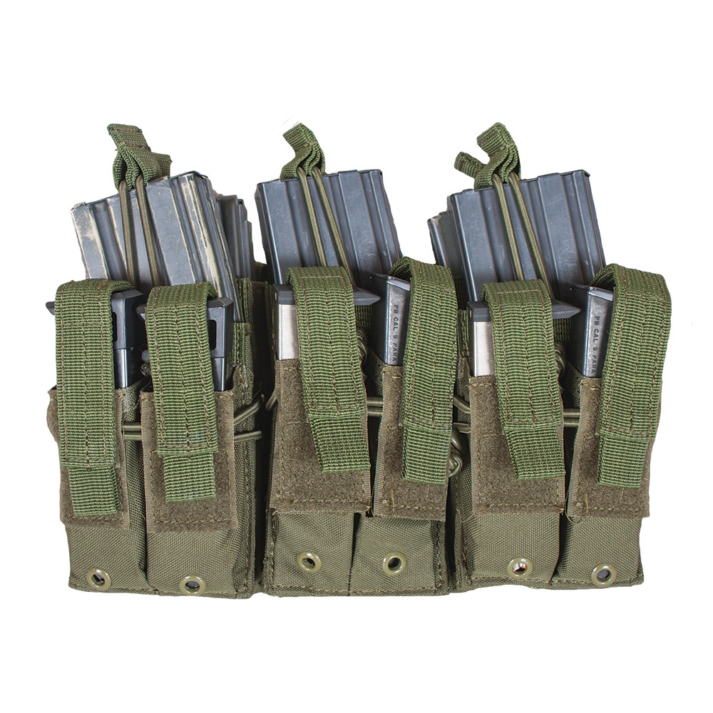 TACTICAL SIX STACK MAG POUCH (AR & PISTOL - Military Depot