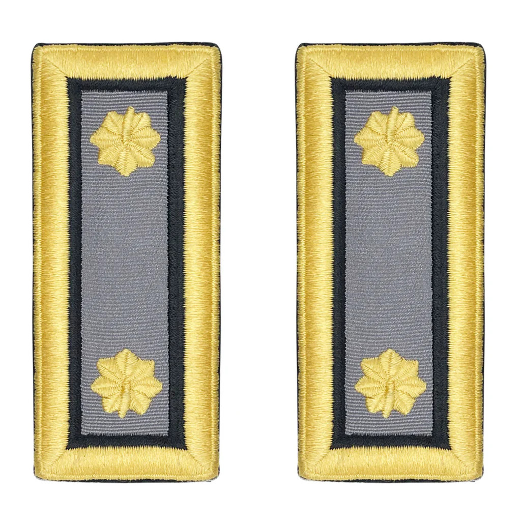 U.S. Army Cyber Warfare Major Shoulder Boards - For Male Uniforms ...