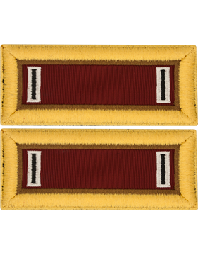 U.S. Army Logistics Warrant Officer 5 Shoulder Boards - For Female ...