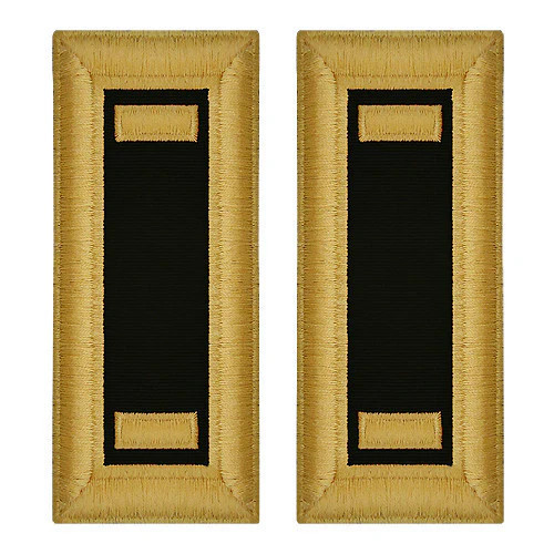 U.S. Army Chaplain Second Lieutenant Shoulder Boards - For Female ...
