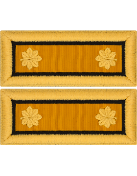 US Army Electronic Warfare Major Shoulder Boards - For Female Uniforms ...