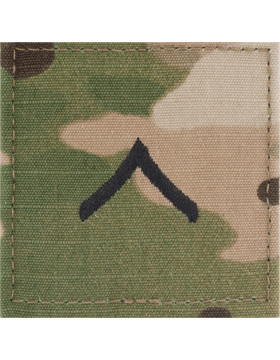 U.S. Army Private (E-2) OCP Velcro Rank - Military Depot