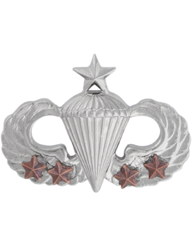 Senior Parachutist Badge - Fourth Award - Military Depot