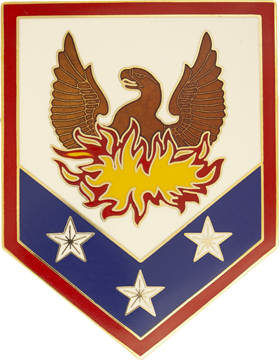 110th Maneuver Enhancement Brigade Combat Service Identification Badge ...