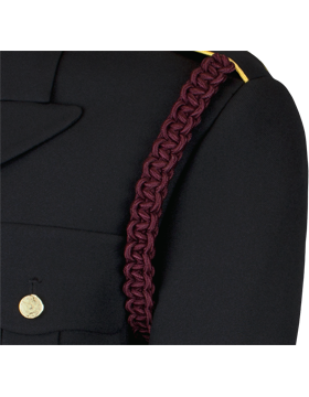 Single Braid One Color Shoulder Cord - No Tips - Military Depot