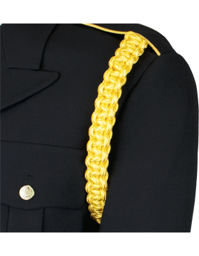 Single Braid One Color Shoulder Cord - Military Depot
