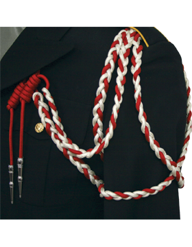 Air Force Dress Aiguillette Two Color Shoulder Cord - Nickel Tip ...