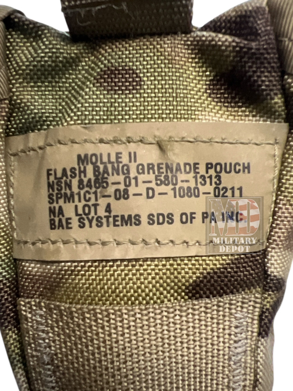 Genuine Issue Flash Bang Pouch – OCP MOLLE II - Military Depot