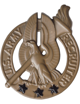 Army Basic Recruiter Identification Badge - Military Depot