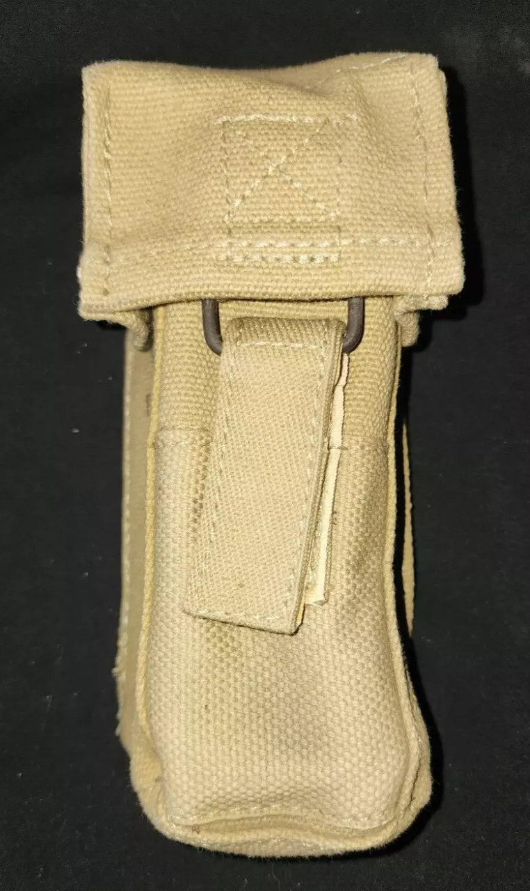 1970s Surplus Canvas Double Mag Pouch | Combat Web Gear