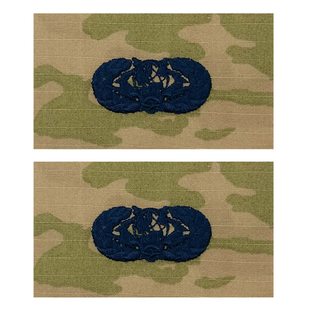 U.S. Space Force Basic Cyberspace Support OCP Sew-On Badge – Pair ...