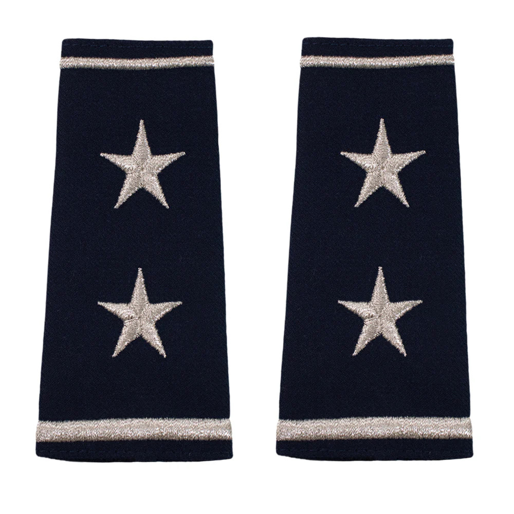 U.S. Air Force Major General Epaulets Large – Official Military Officer ...