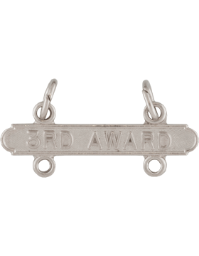 3rd Award Pistol Re-Qualification Bar