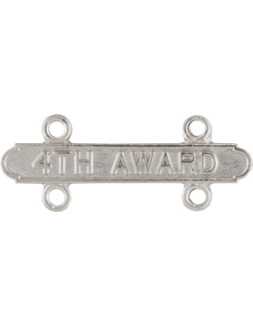4th Award Pistol Re-Qualification Bar