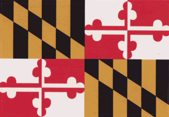 Maryland State Flag Sticker