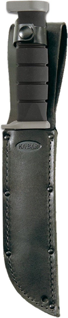 Full Size Black KA-BAR®, Serrated Edge - Military Depot