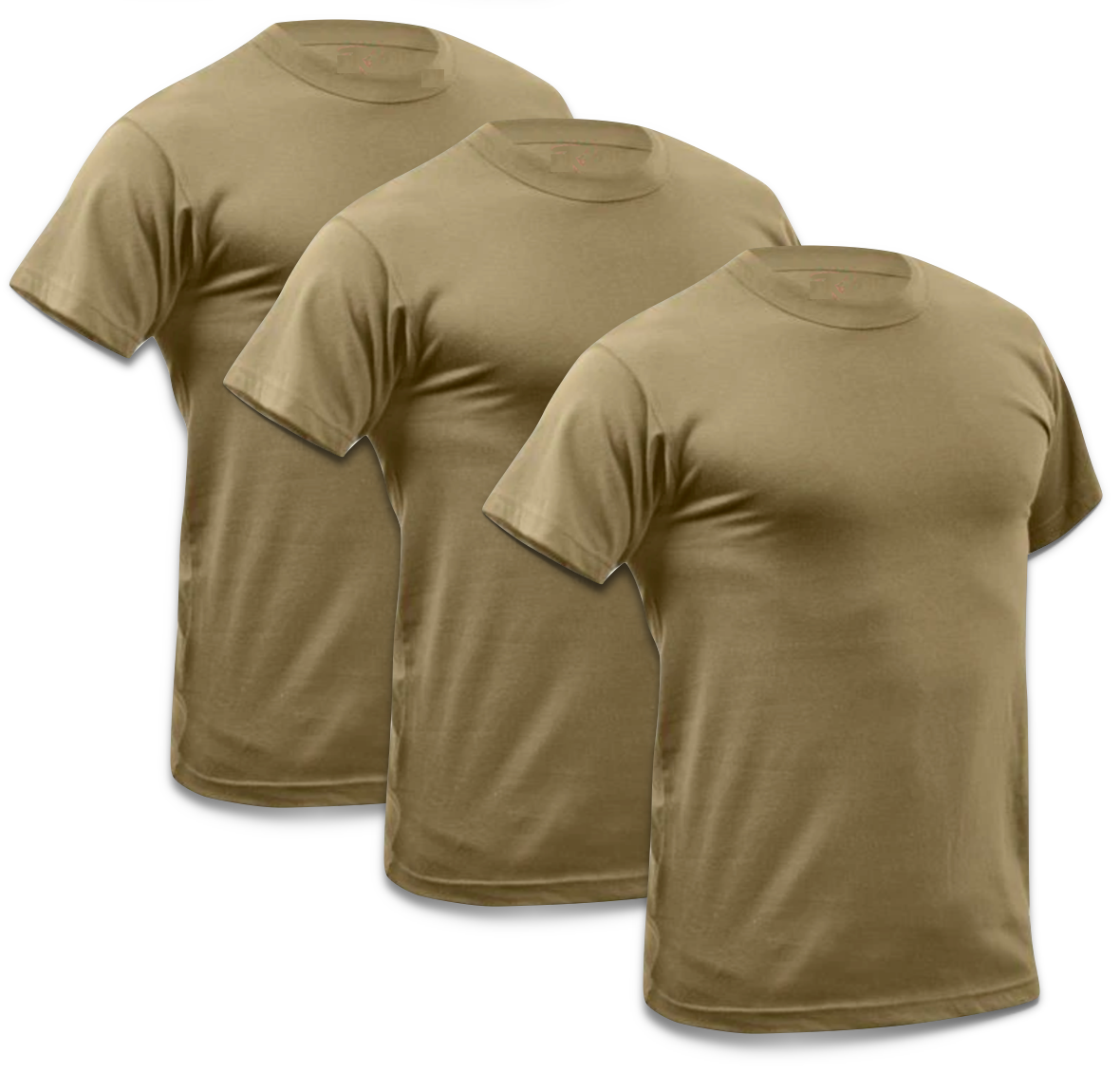 Tan-499 Coyote OCP Undershirts (3-Pack) - Military Depot