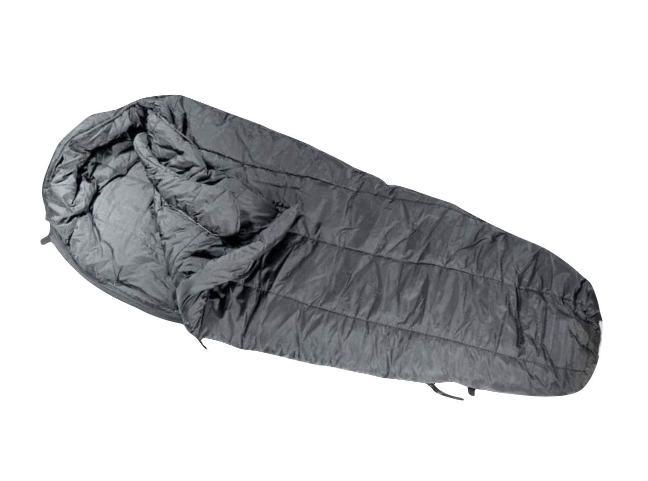 US Issue Intermediate Cold Weather Sleeping Bag, Foliage (Grey) NSN ...