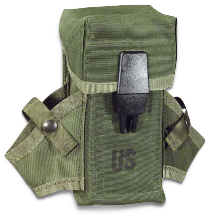 US Issue Alice System M16 Magazine Pouch, OD - Military Depot