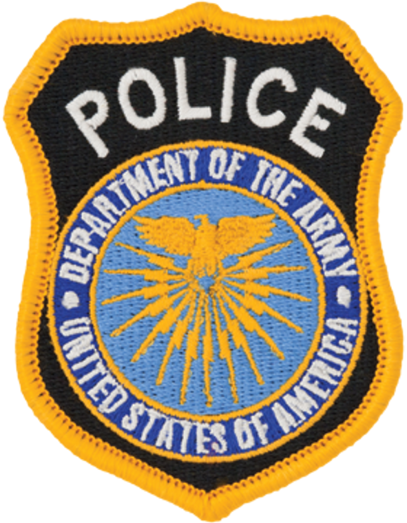 Dept Of Army Police Hat Class A Full Color Patch Military Depot