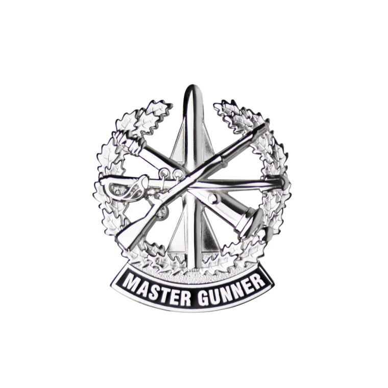Regulation Master Gunner Badge - Military Depot