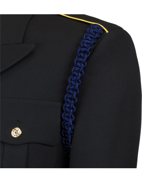 Single Braid One Color Shoulder Cord - Military Depot