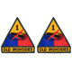 1st Armored Division Class A Full Color Patch - Military Depot