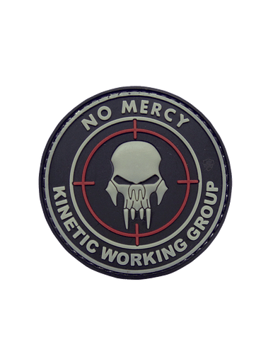 No Mercy PVC Morale Patch - Military Depot