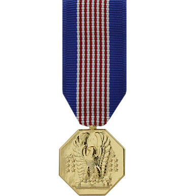 Army Soldier's Medal - Heroism Anodized Miniature Medal - Military Depot