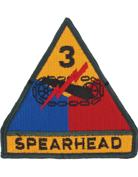 3rd Armored Division Class A Full Color Patch - Military Depot