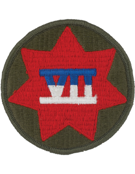 7th Corps Class A Full Color Patch - Military Depot