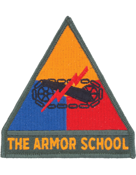 Armor School Class A Full Color Patch - Military Depot