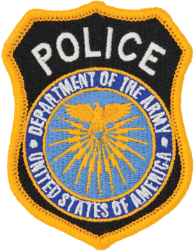 Dept of Army Police (Shoulder) Class A FC Patch - Military Depot