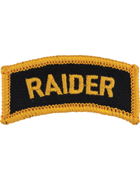 Raider Tab Class A Full Color Patch - Military Depot