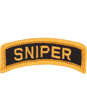Sniper Tab Class A Full Color Patch - Military Depot
