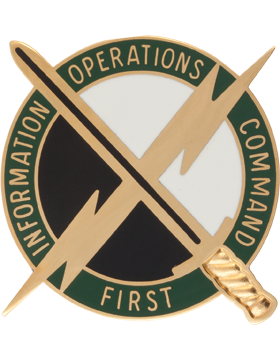 1st Information Operations Command Unit Crest - Military Depot